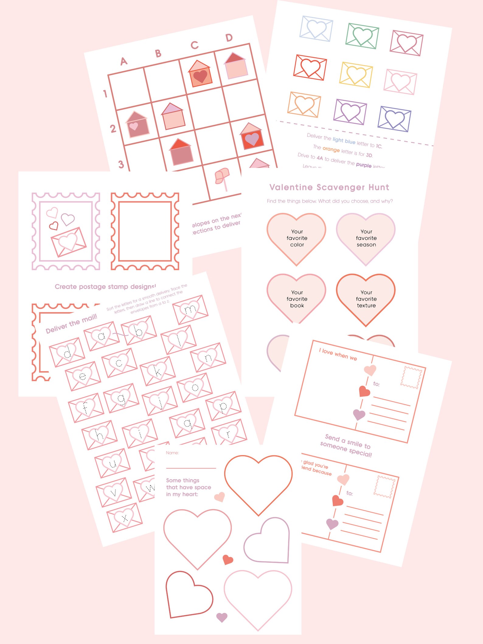 Valentine Activity Bundle | Kindness Friendship Love | Valentine's Day ...