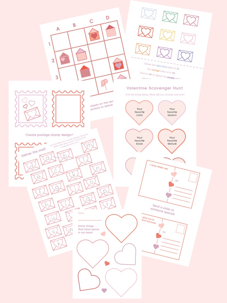 Valentine Activity Bundle | Kindness Friendship Love | Valentine's Day ...