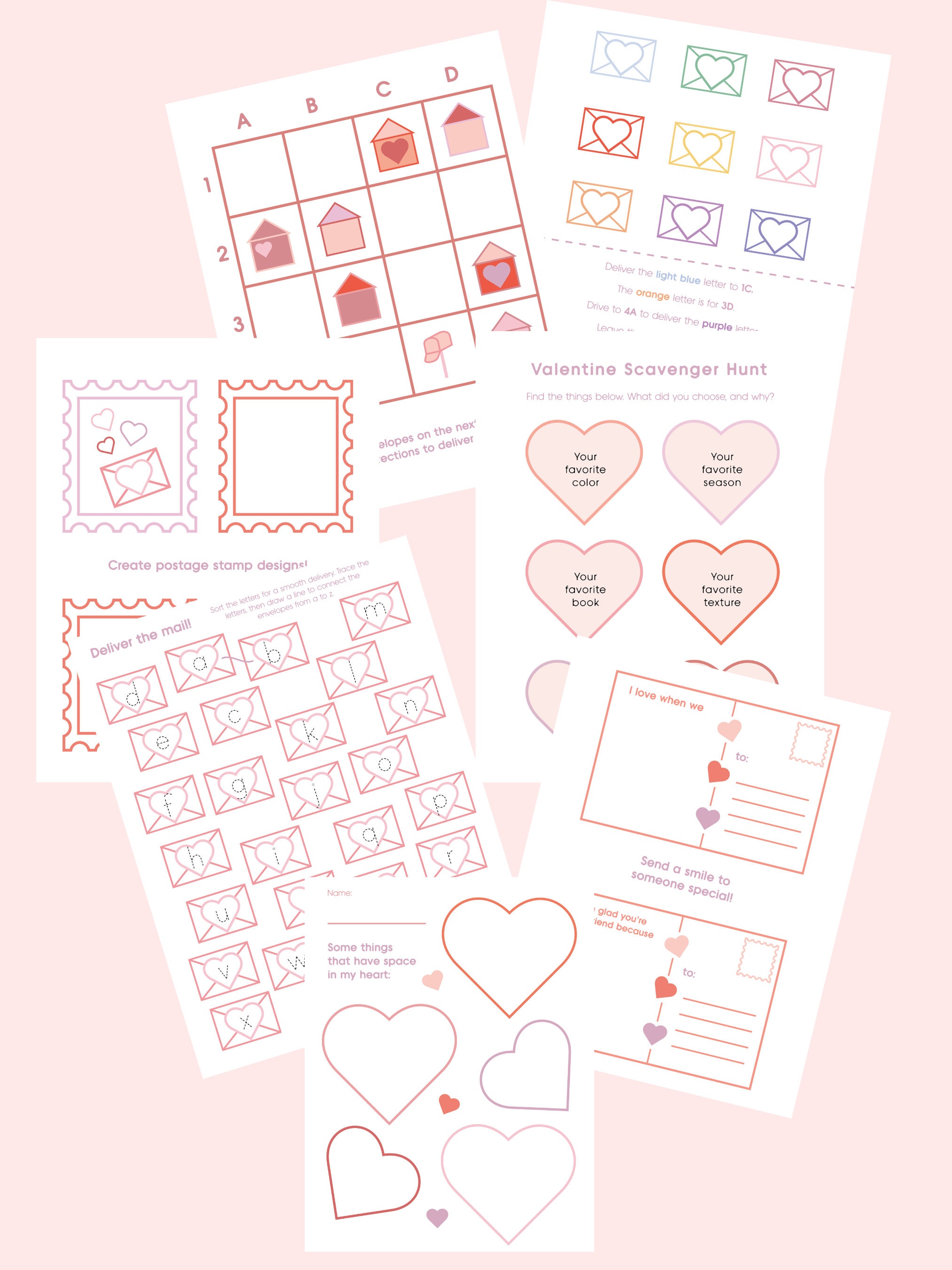 Valentine Activity Bundle | Kindness Friendship Love | Valentine's Day ...