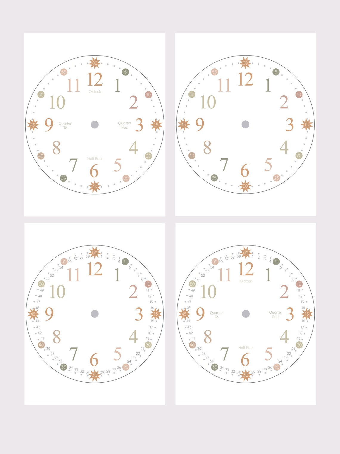 Learning to Tell Time | Kids Learning Clock | Printable Clock | Life ...