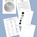 Phases of the Moon | Outer Space Learning Bundle | Nature Study | Mini ...