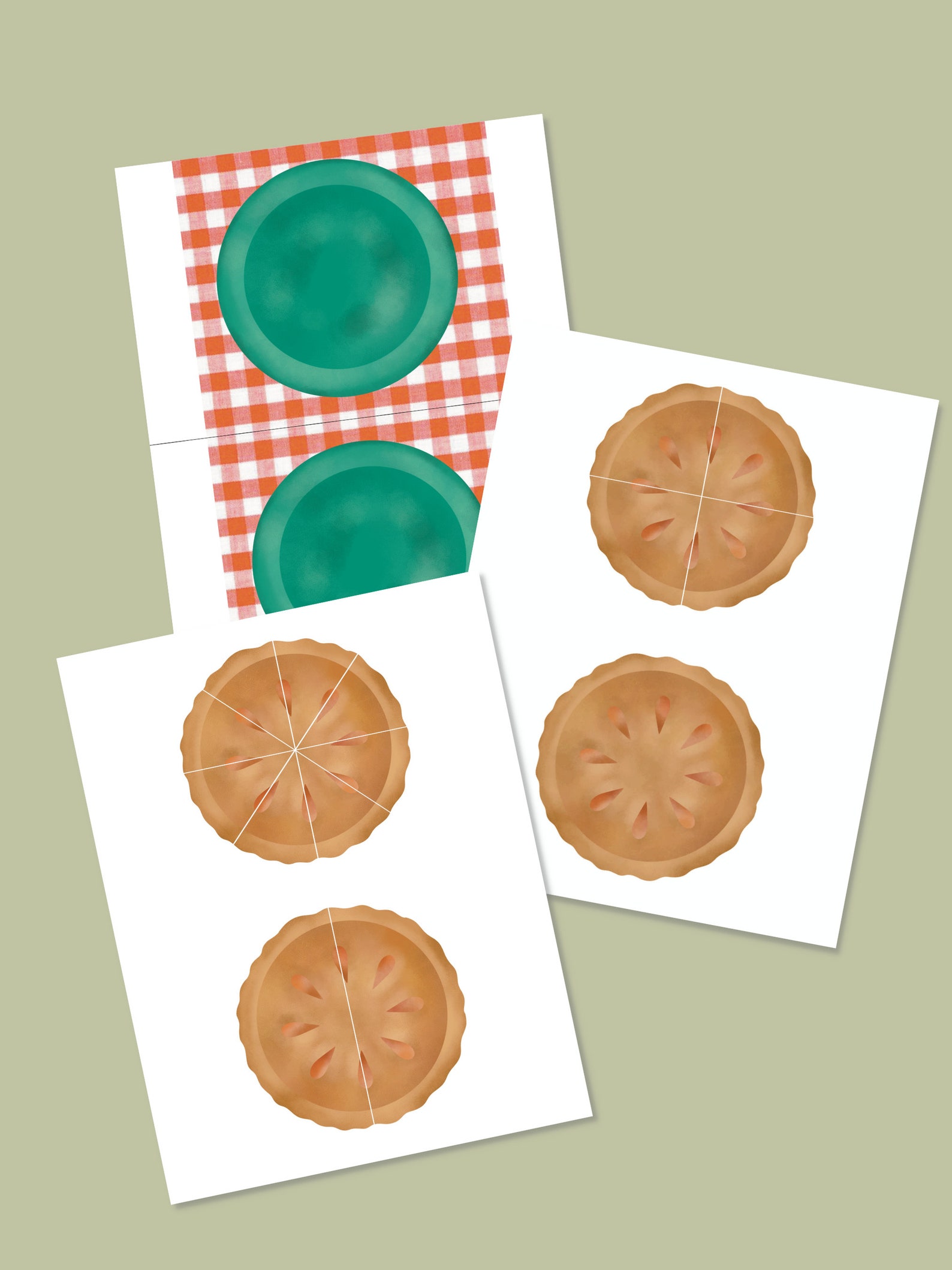 Apple Pie Fractions and Musical Notes | Early Math | Autumn Preschool ...