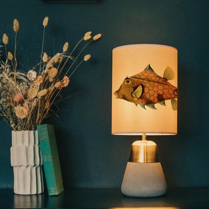 Fish Lamp Shade Humpback Turret Fish Nautical Lamp Shade - Etsy