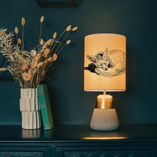 Fox Lamp Shade - Etsy