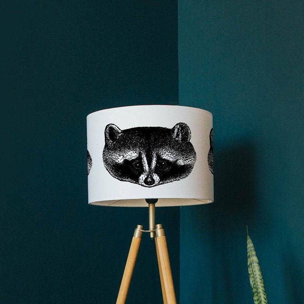 Raccoon Fabric - Etsy UK