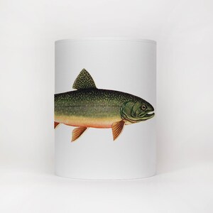 Trout Lamp Shade: Nautical Fish Lighting, Handmade - Etsy