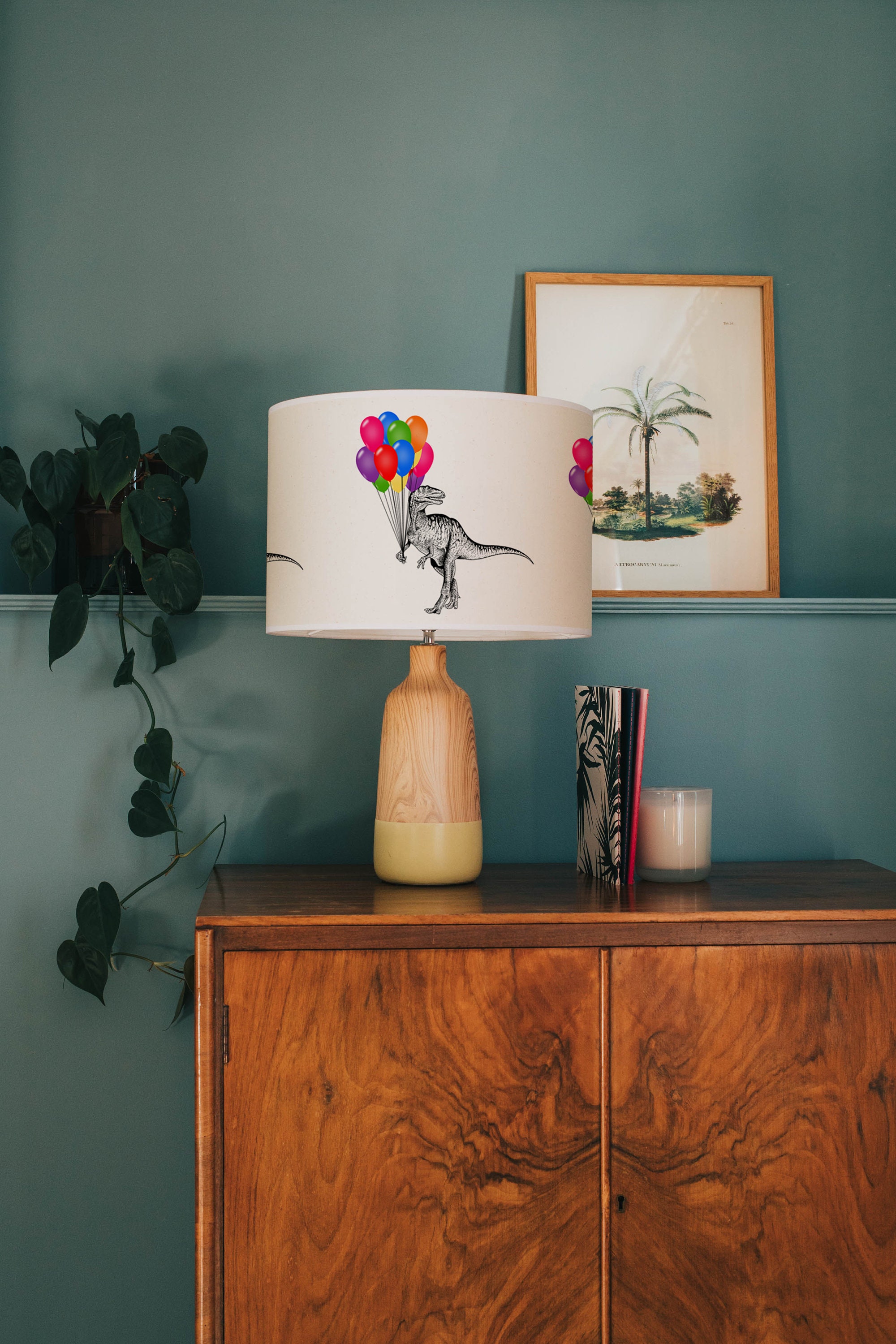 Dinosaur Lampshade/ Ceiling Light - Lighting - Dinosaur Lamp - T-rex ...