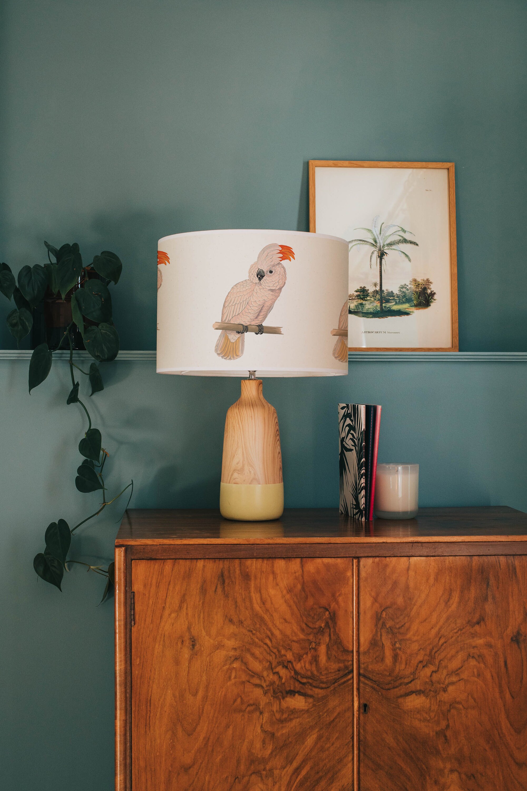 Parrot Lampshade/ Ceiling Light - Bird Lamp Shade - Tropical Lampshade ...