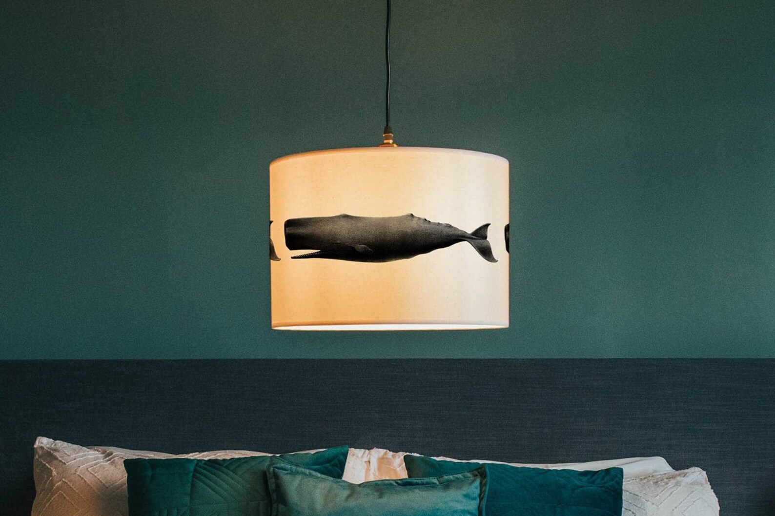 Whale Lampshade/ Ceiling Light Sea Creature Nautical Lamp - Etsy