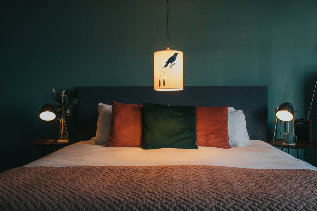 Bird Lamp Shade/ Ceiling Shade - Tropical Bird Lamp Shade - Bird Decor ...