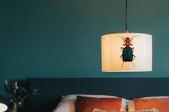 Beetle lampshade/ ceiling light bug lampshade lighting - Etsy Italia