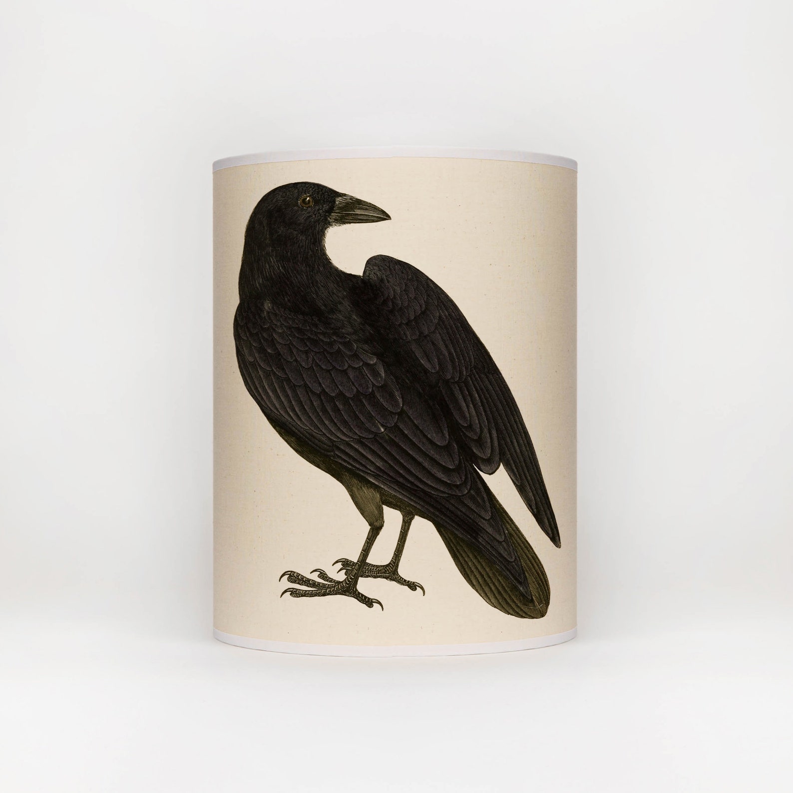 Black Bird Lamp Shade/ Ceiling Shade Raven Lamp Shade Bird - Etsy