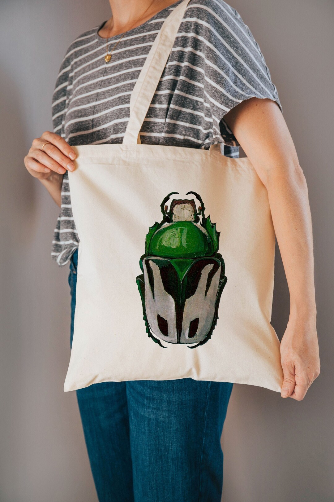 Insect Bag beetle Gifts Cotton Reusable Bag Material Shopping Bag - Etsy