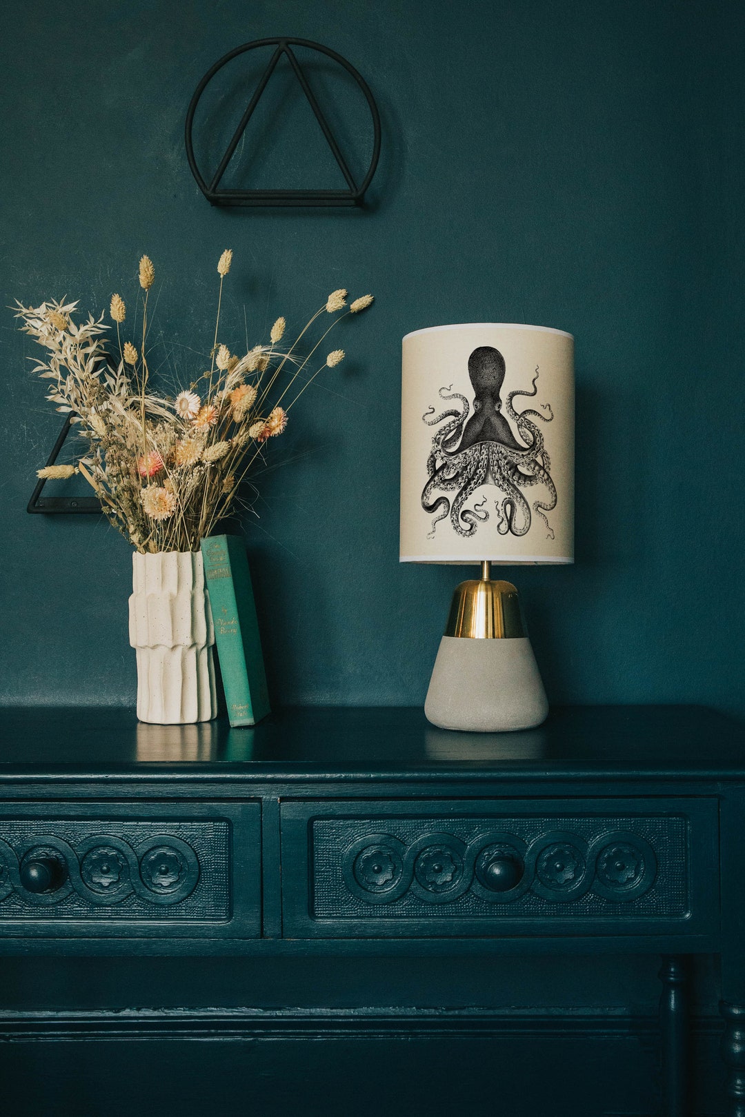 Octopus Lamp Shade: Nautical Ceiling Light - Etsy