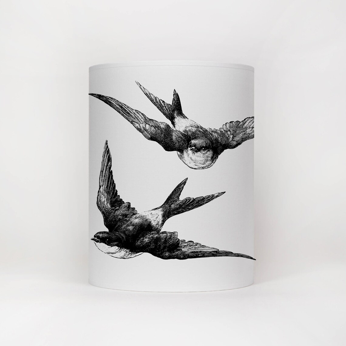 Swallows Lamp Shade/ Ceiling Shade - Bird Lamp Shade - Bird Lighting ...