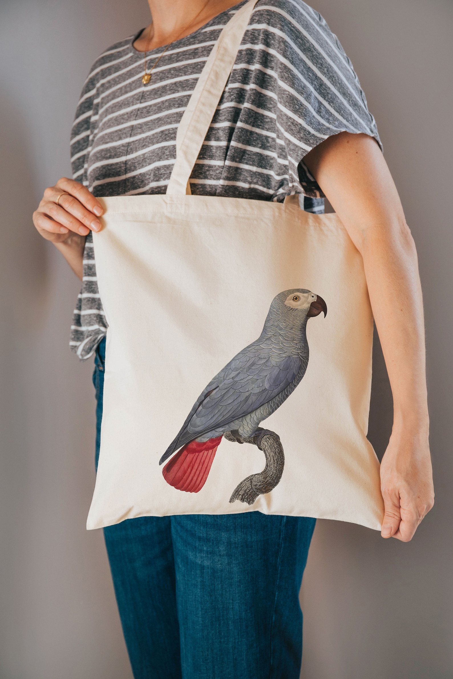 Parrot Bag Bird Gifts Cotton Reusable Bag Fabric - Etsy
