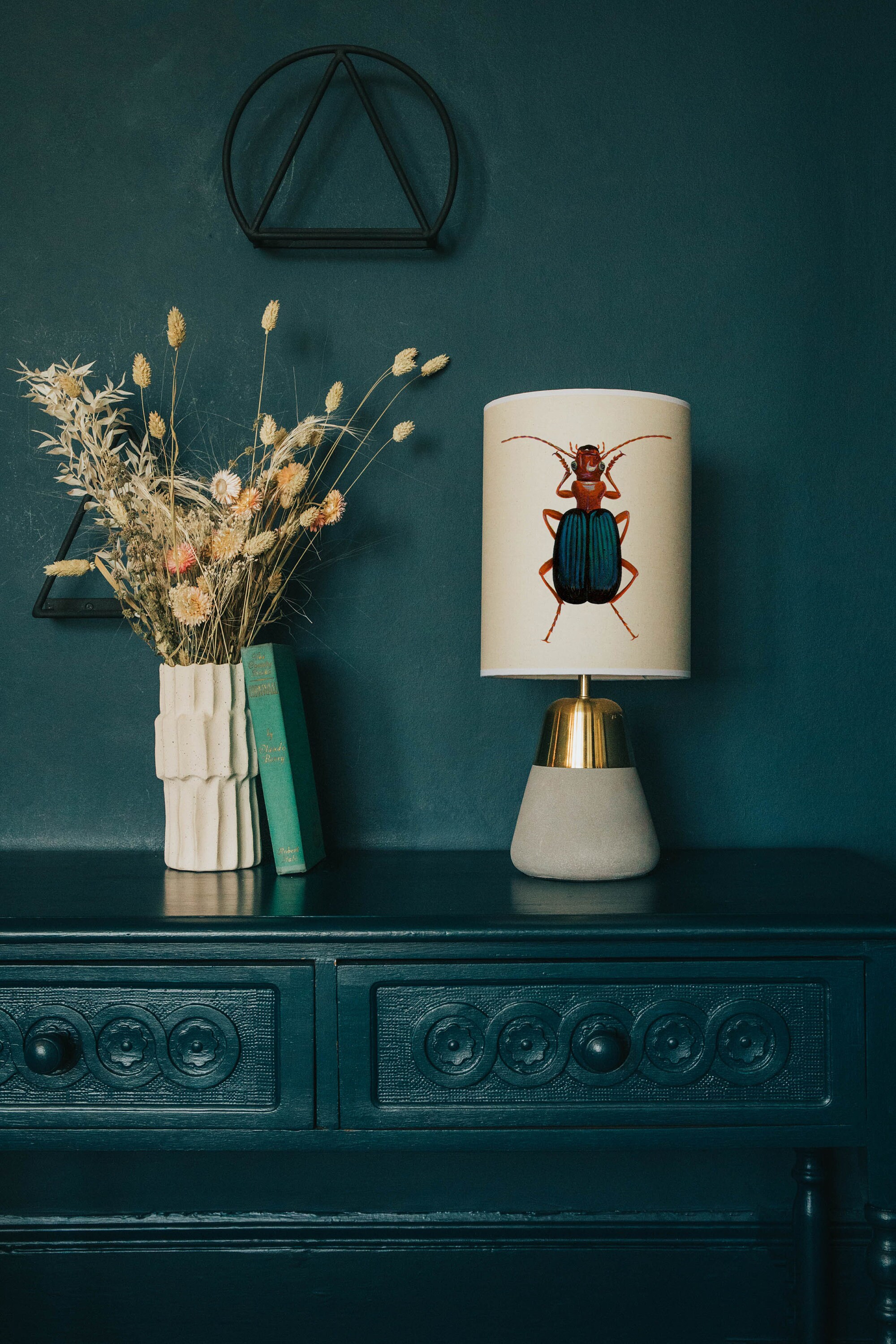 Blue Beetle Lamp Shade/ Ceiling Shade Insect Lamp Shade | Etsy