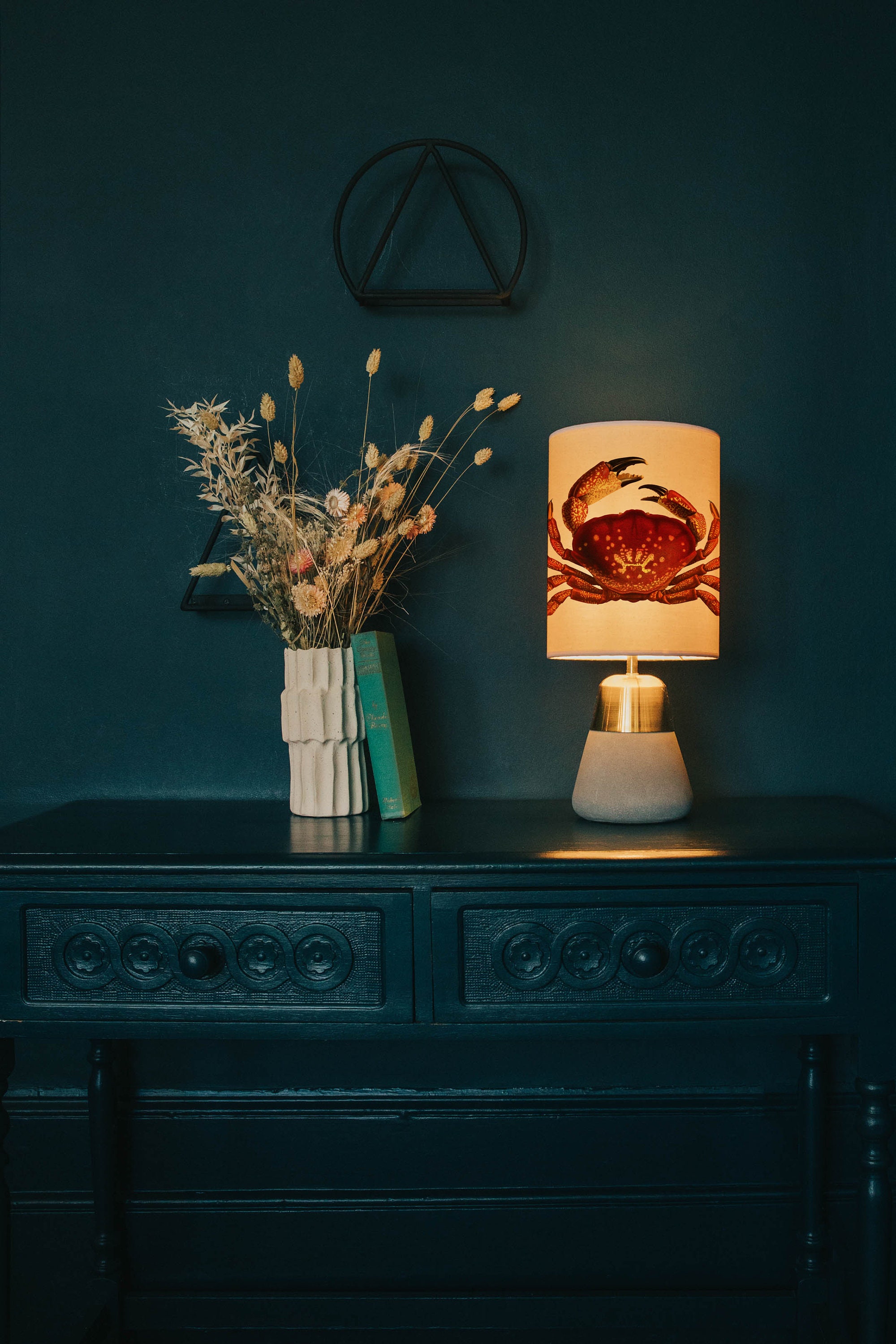 Crab lamp shade/ ceiling shade nautical lamp shade sea | Etsy