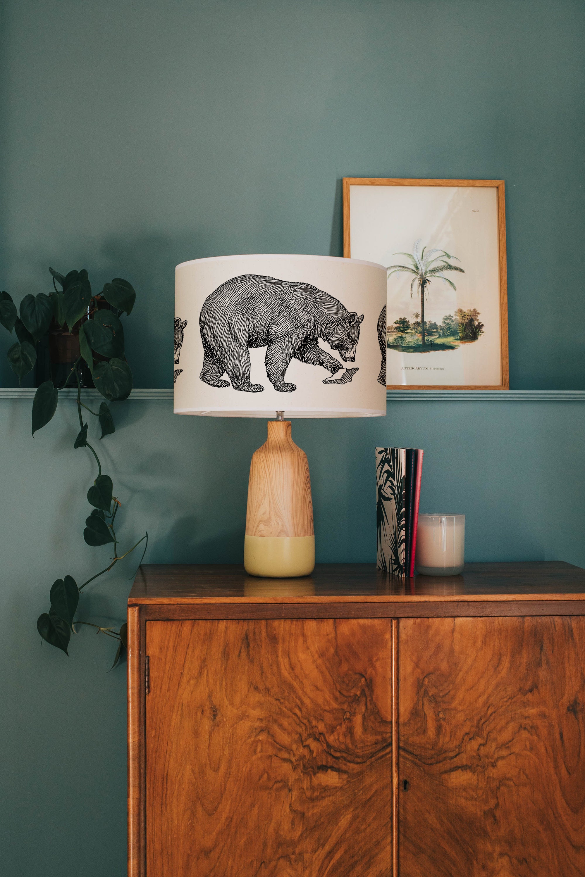 Bear lampshade/ ceiling light animal lamp shade lighting - Etsy.de