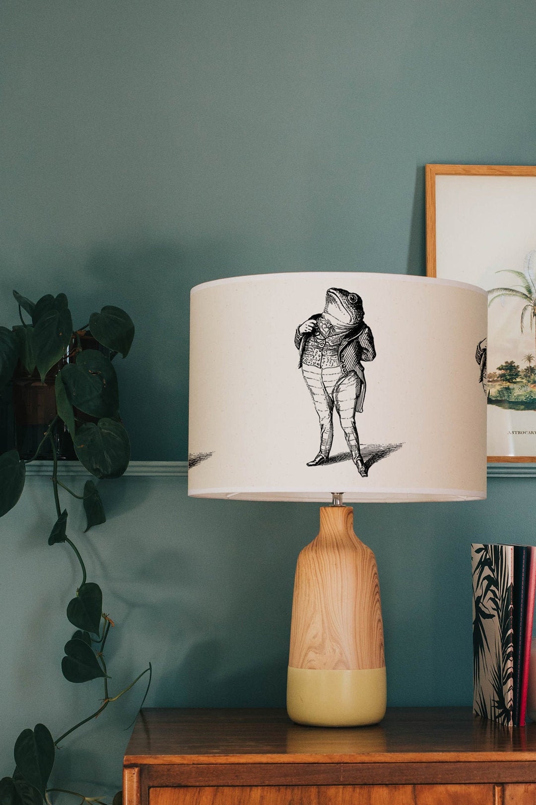 Frog Lampshade/ Ceiling Light - Animal in Clothing Lamp Shade ...
