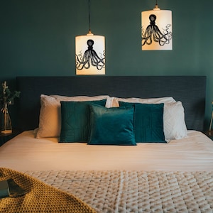 Octopus Lamp Shade/ Ceiling Shade Nautical Lamp Shade - Etsy UK