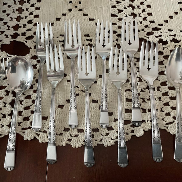Oneida Community Tudor Plate Flatware - Etsy