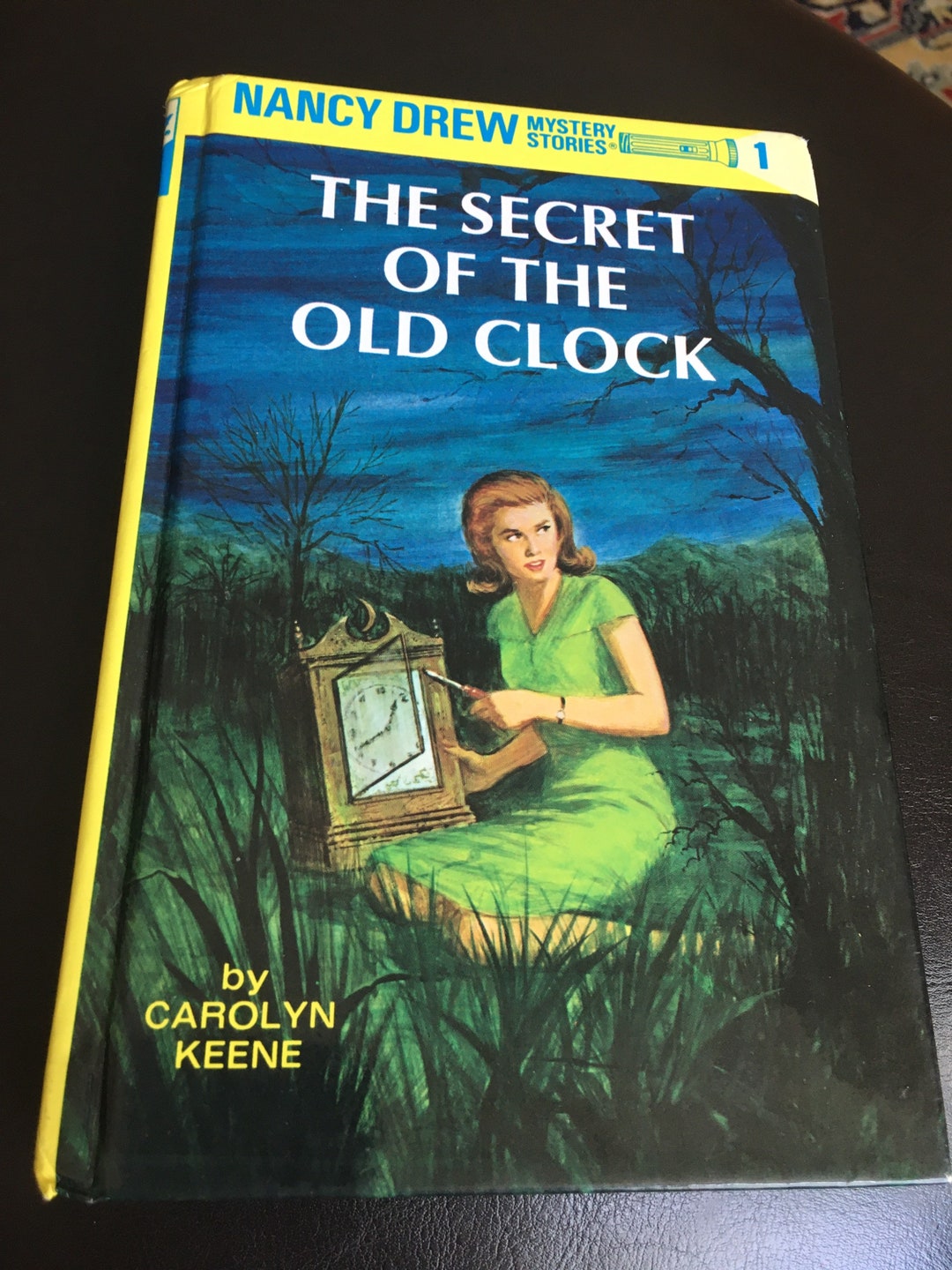 1987 Vintage Nancy Drew the Secret of the Old Clock Hardback Book by ...