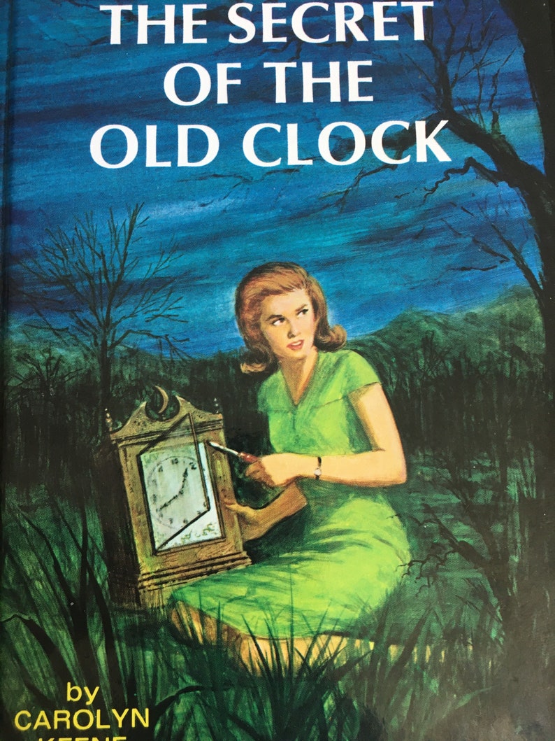 1987 Vintage Nancy Drew the Secret of the Old Clock Hardback - Etsy