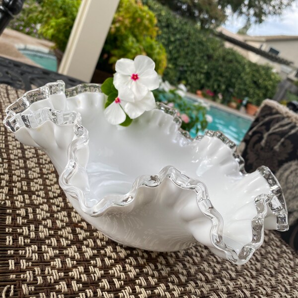 Fenton Silver Crest - Etsy