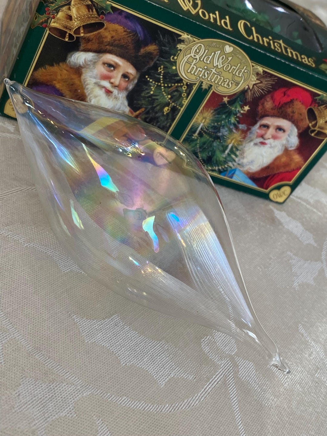 Vintage 2001 the Merck Family’s Old World Christmas Hand Blown ...