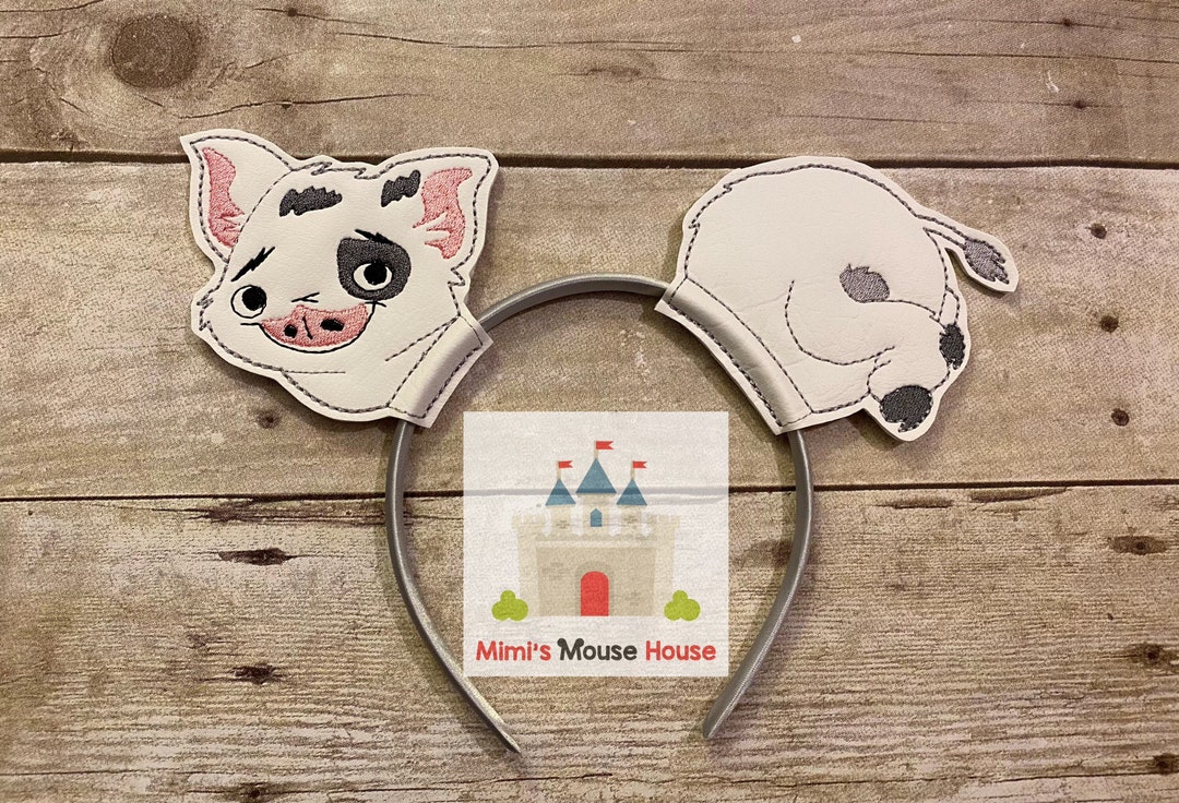 Pua the Pet Pig of Moana. Pua Headgear. Pua Mouse Ears With - Etsy