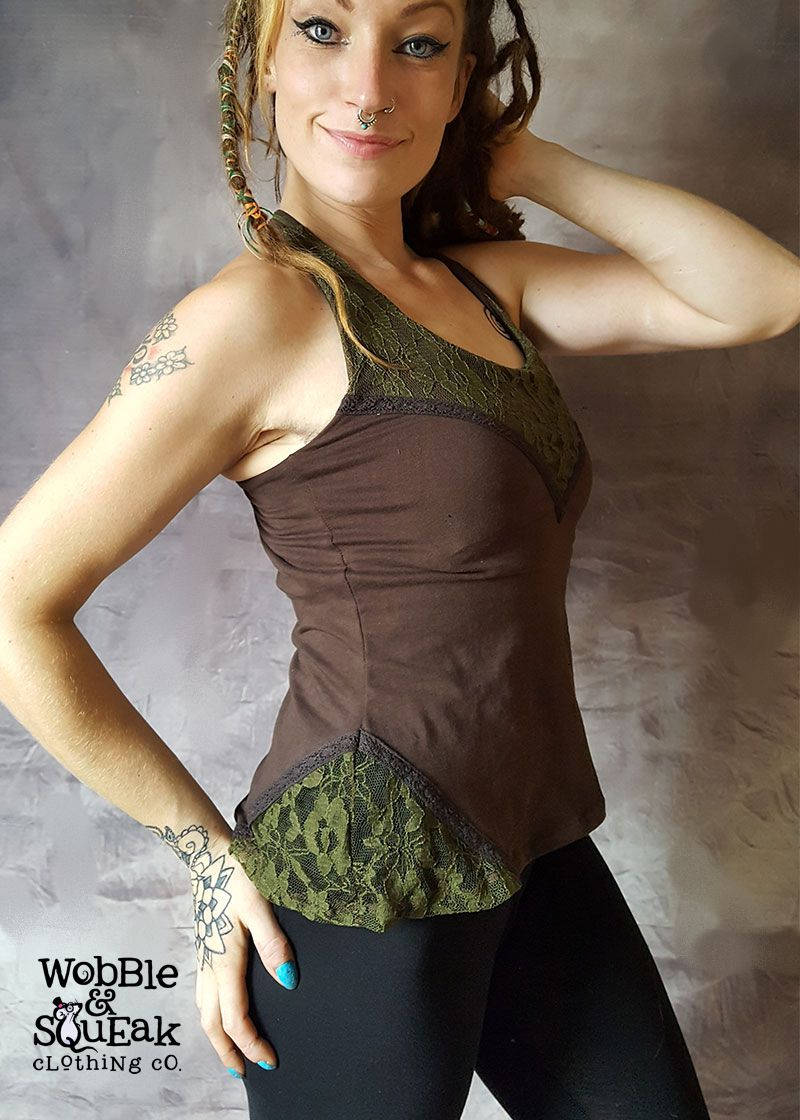 PIXIE CROSS BACK Top Hippy Psytrance Party Rave Festival Goa | Etsy UK