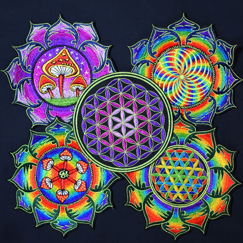 Sacred Geometry Leather - Etsy UK