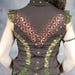 WOMENS Flower of Life WAISTCOAT LACE Frilly Studded Hippy Pixie ...
