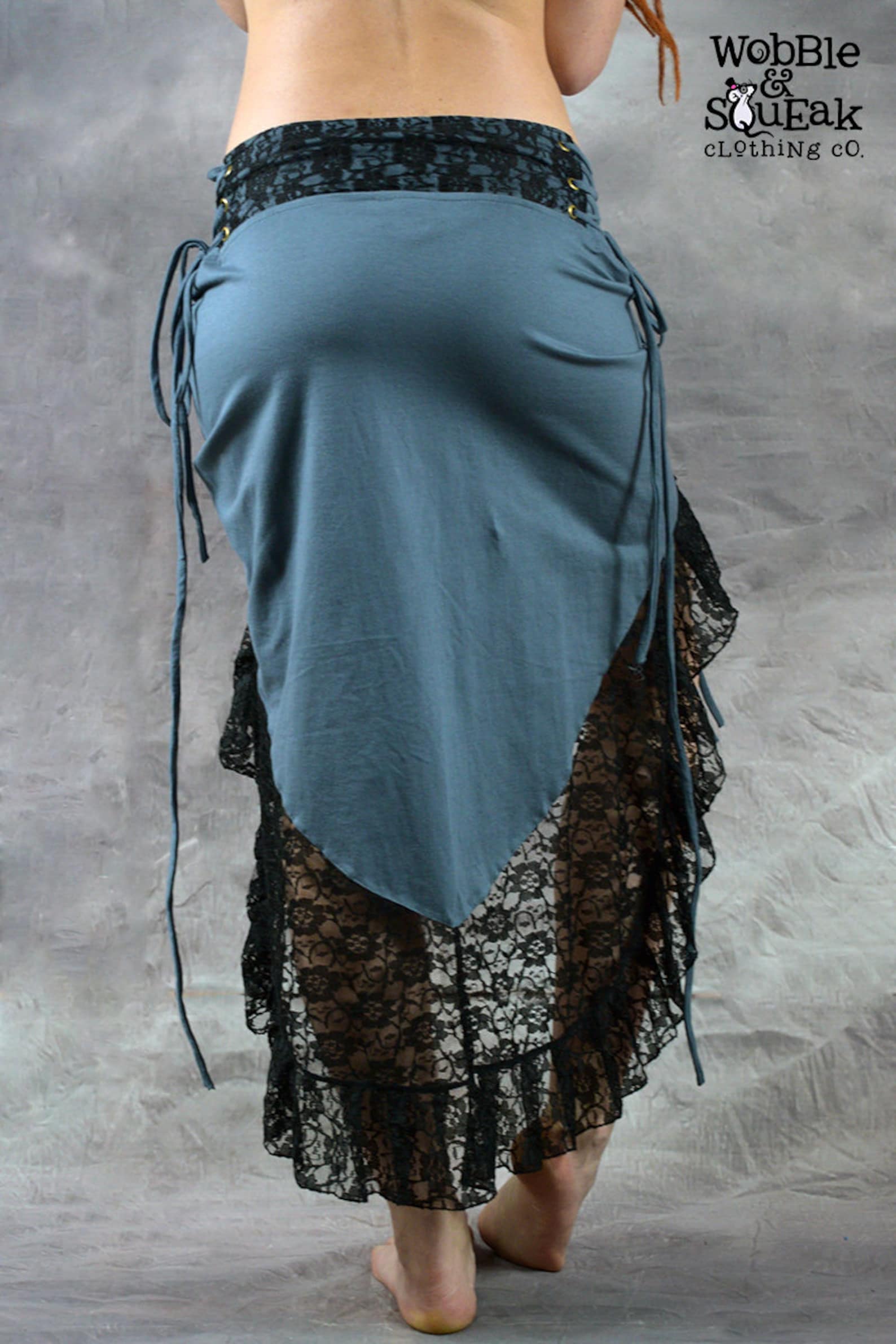 PIXIE SKIRT Gypsy Steampunk Fairy Bohemian Hippy Party - Etsy