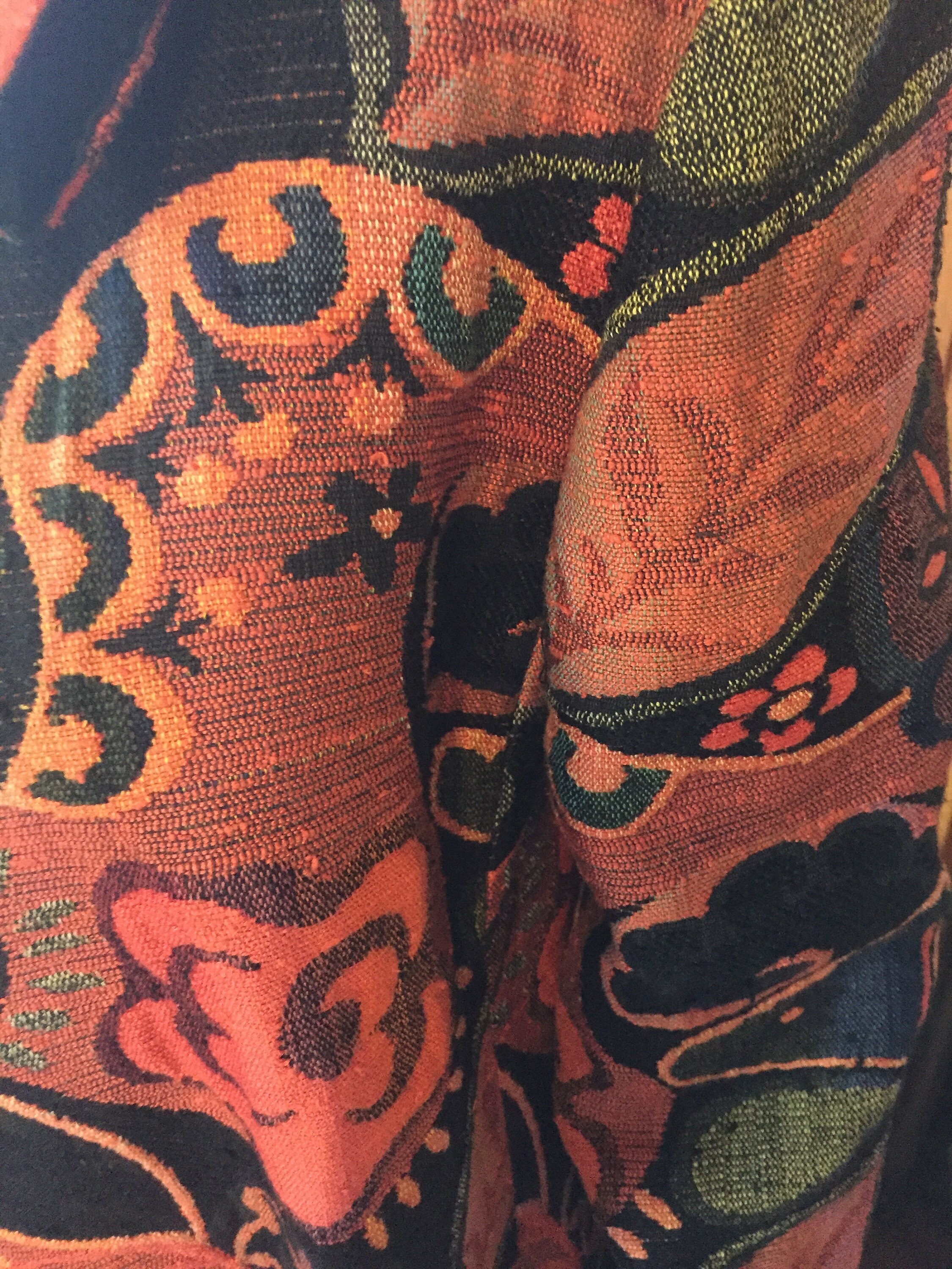 1960's I. Magnin Davidow Tapestry Coat - Autumnal Colors Boho Chic! - Etsy