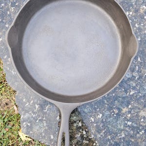 Cast Iron #12 Touched by Time Seasoned Skillet - Etsy
