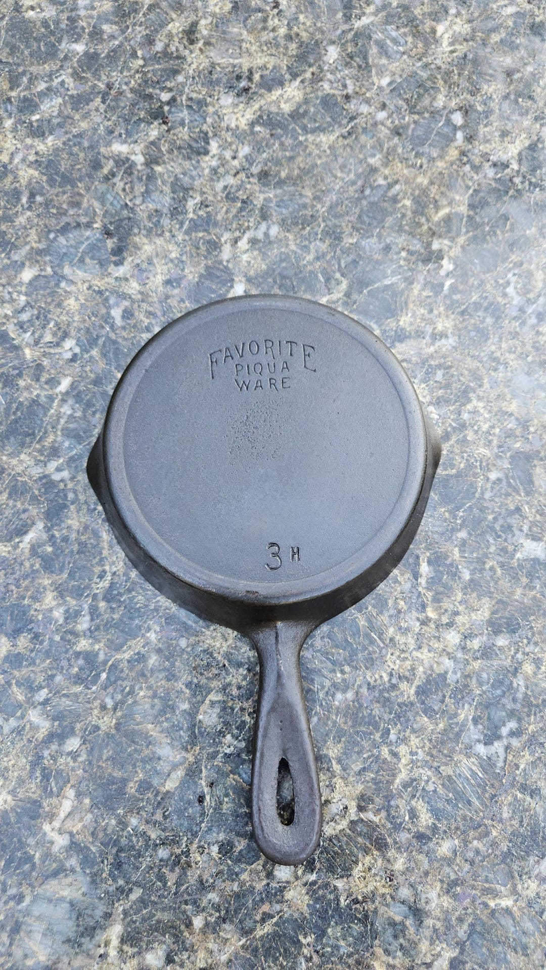 1920s 3 Favorite Seasoned Pure Cast Iron US Made Antique Dessert ...
