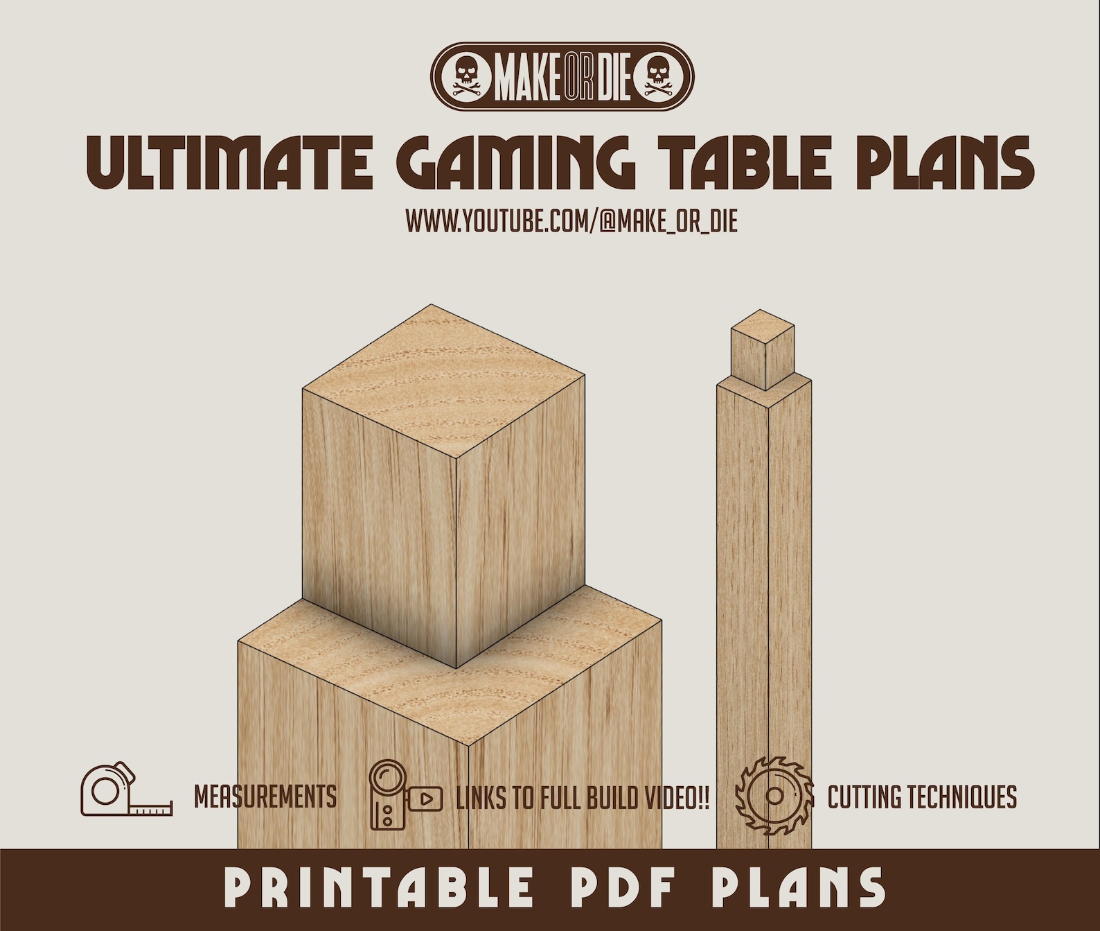 Ultimate Gaming Table Plans – LED Lighting & Magnetic Rail System - Etsy