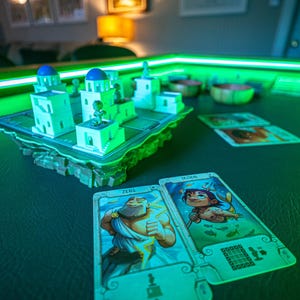 Ultimate Gaming Table Plans – LED Lighting & Magnetic Rail System - Etsy