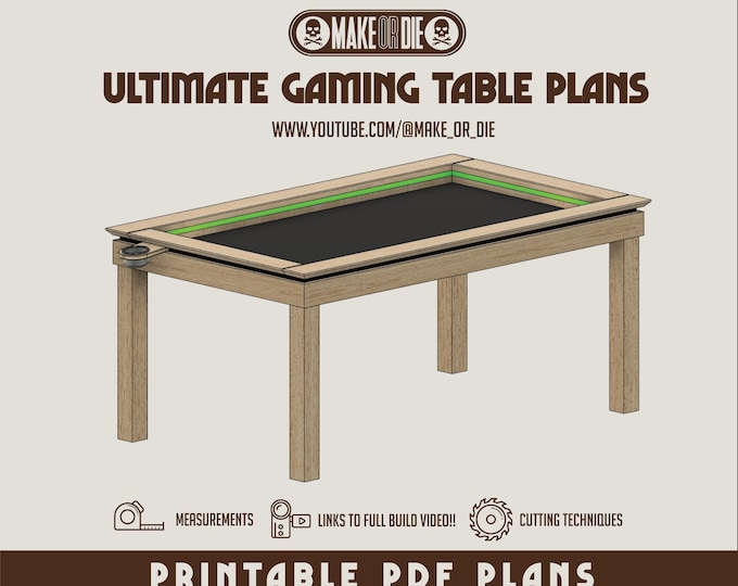 Gaming/dining Table - Etsy