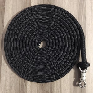 Custom 25 Foot Lunge Line, 25 Foot Lead Rope, Yacht Rope Lunge Line ...