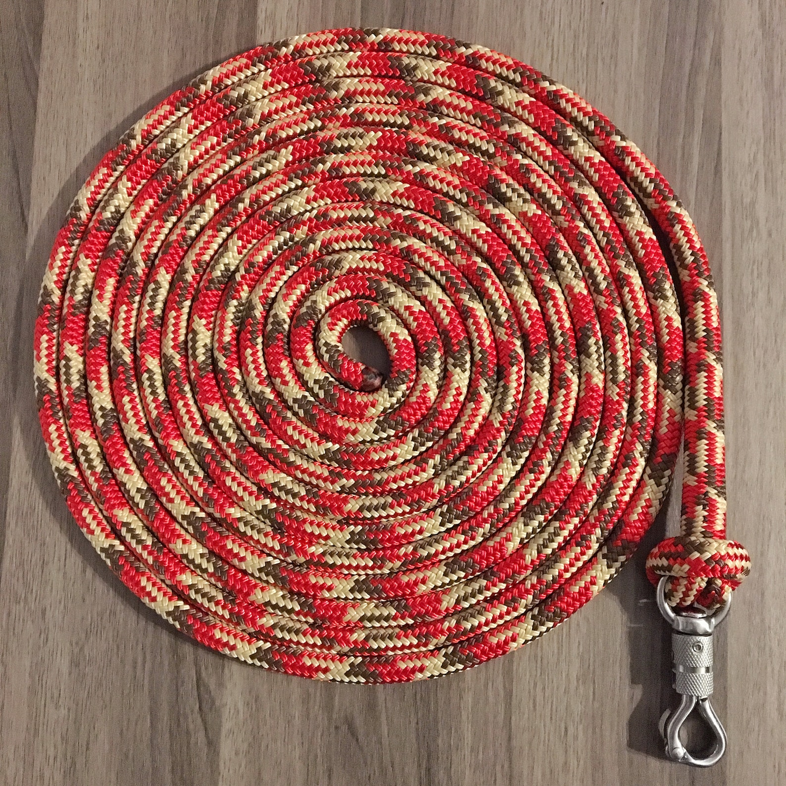 Custom 25 Foot Lunge Line, 25 Foot Lead Rope, Yacht Rope Lunge Line ...