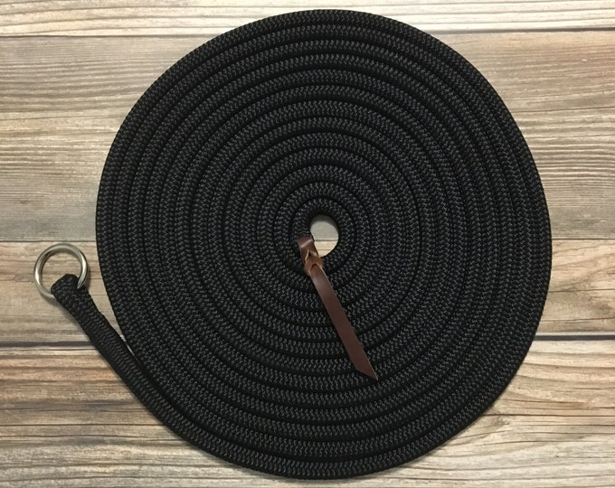 Custom Training Line With O Ring Lunge Line With O Ring - Etsy