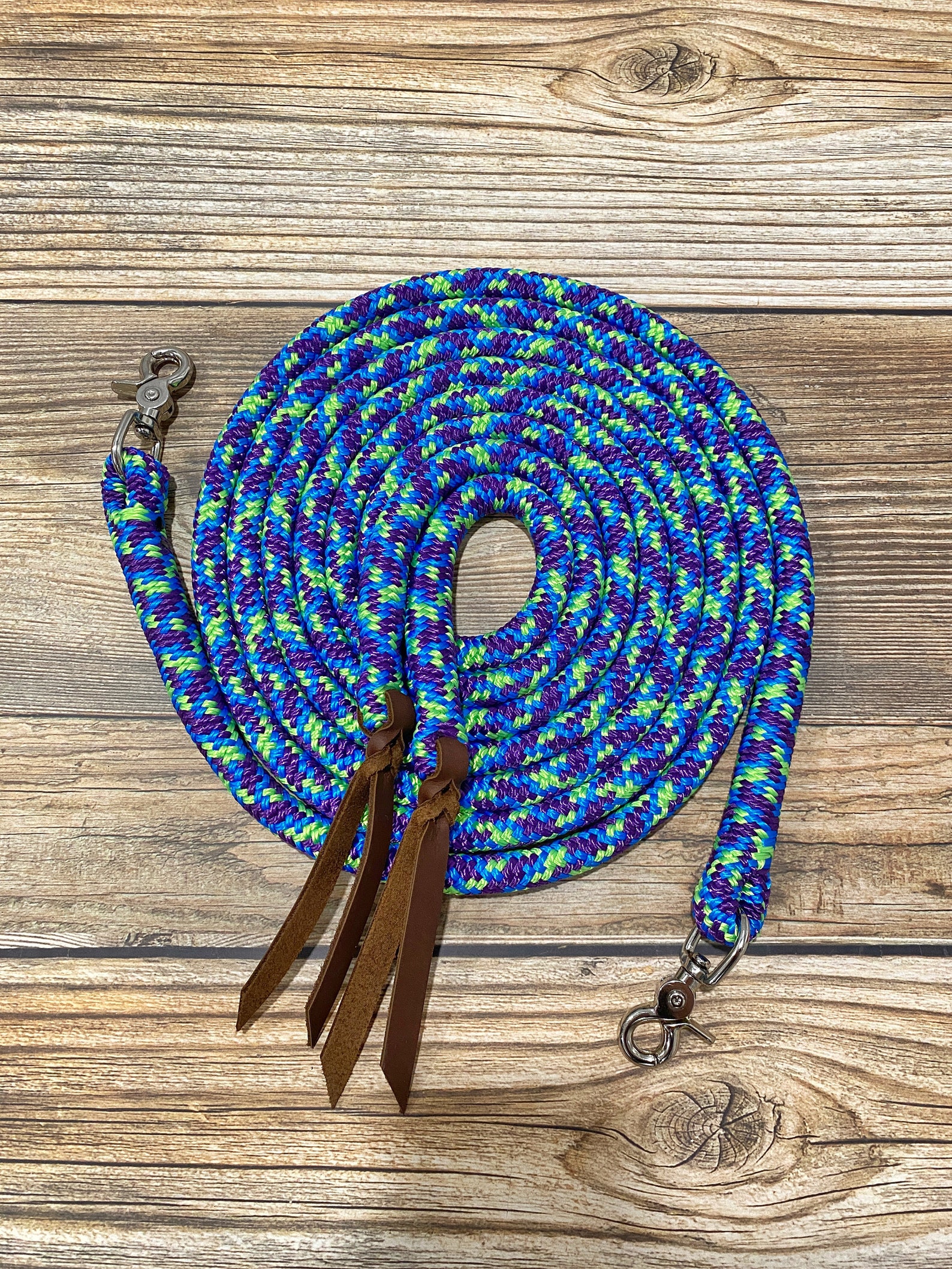 Custom Finesse Split Reins Finesse Style Yacht Rope Reins - Etsy