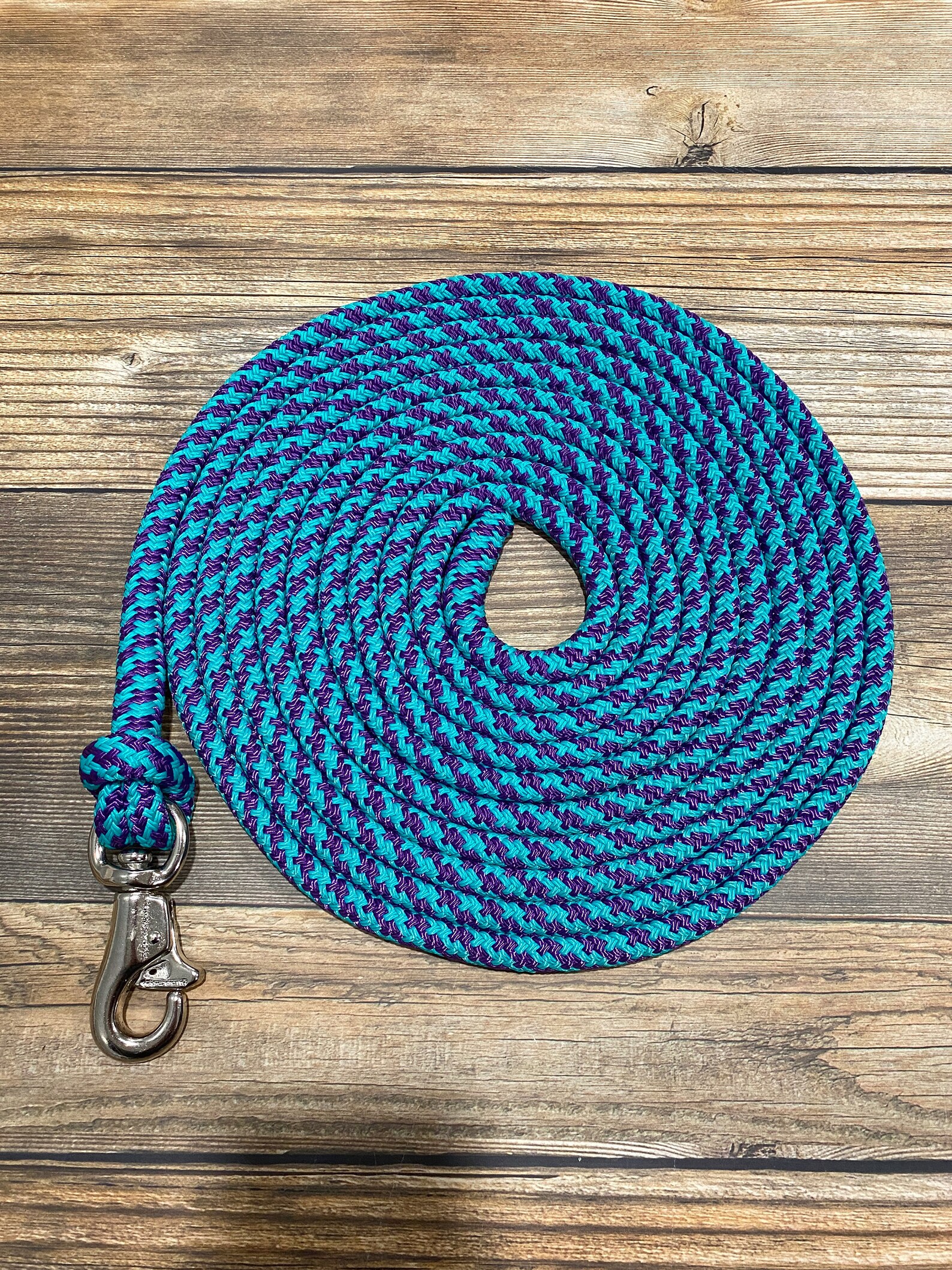 Custom 22 Foot Lead Rope, Yacht Rope Lead, Yacht Rope Lunge Line ...