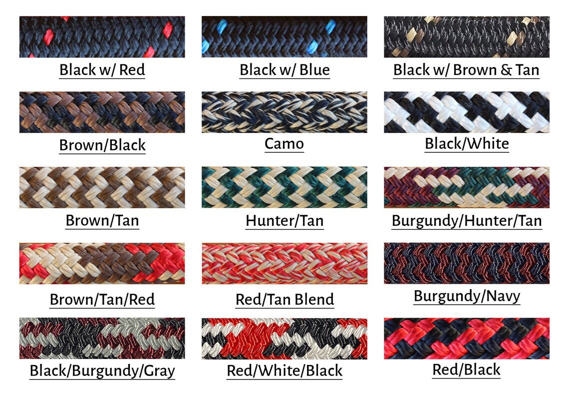 Custom 15 Foot Lead Rope Yacht Lead Rope Custom Lead Rope | Etsy