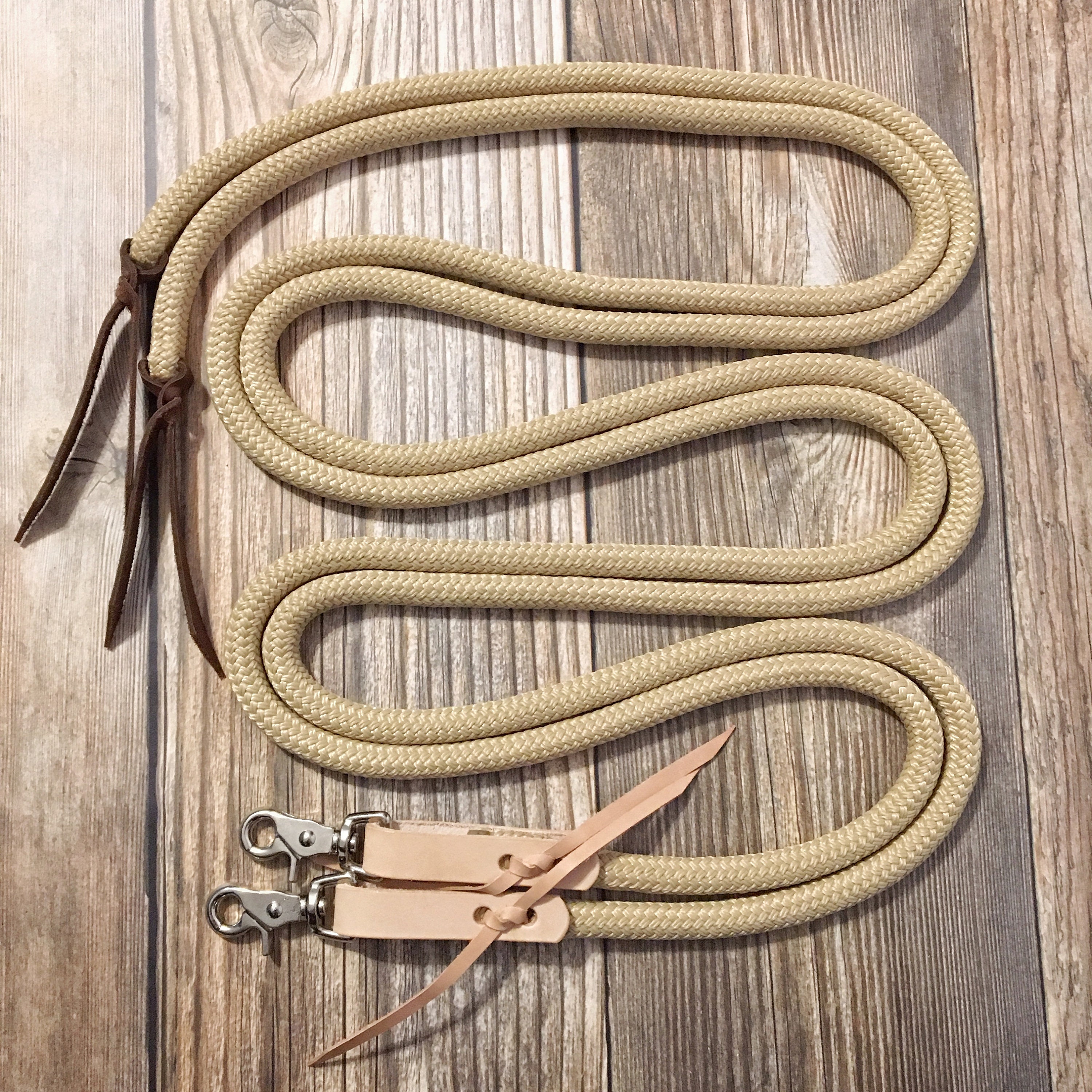 Custom Split Yacht Rope Reins with Snaps Yacht Rope Reins | Etsy