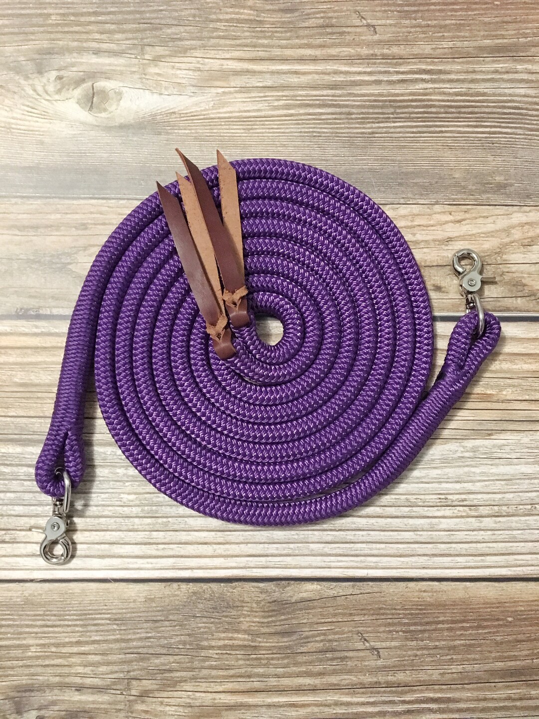 Custom Finesse Split Reins, Finesse Style Yacht Rope Reins, Rope Reins ...