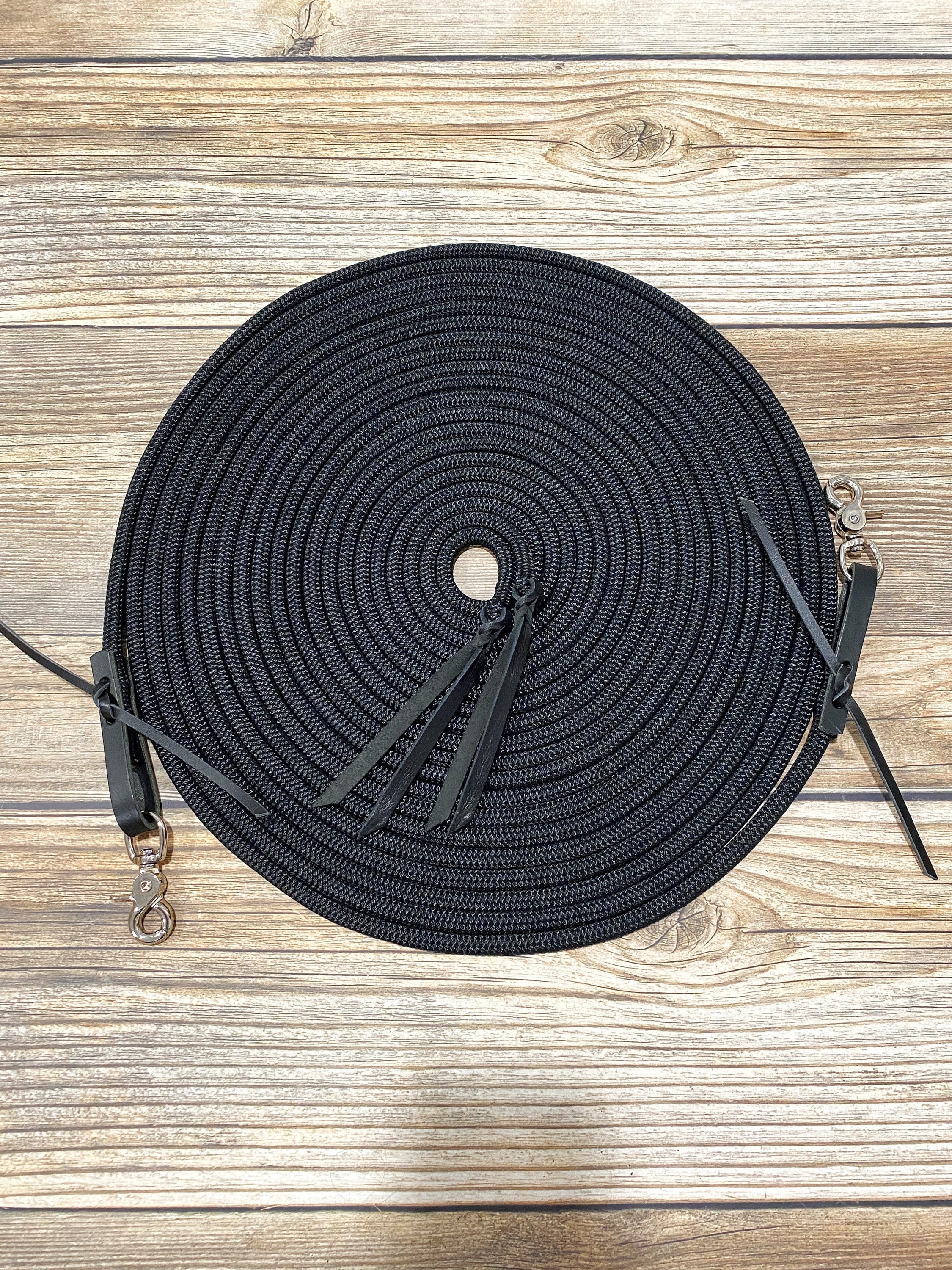 Custom 22' Long Lines, Yacht Rope Long Lines, Ground Driving Reins ...